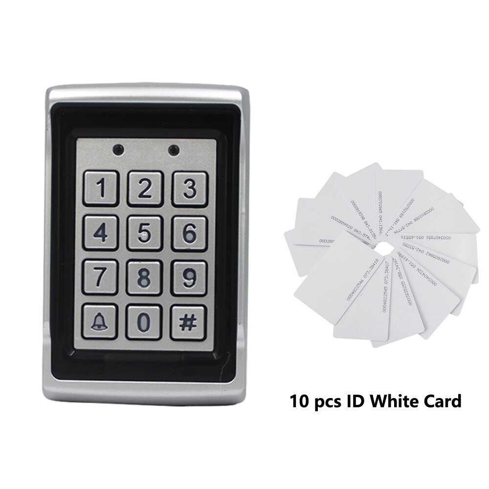 1000 Users Metal Case 125KHZ RFID Card Keypad with... – Grandado