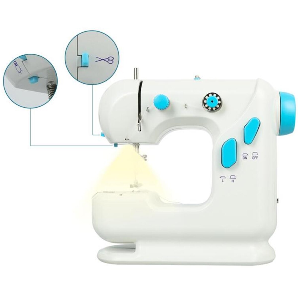 Mini Handheld Portable Electrec Sewing Machine Dua... – Grandado