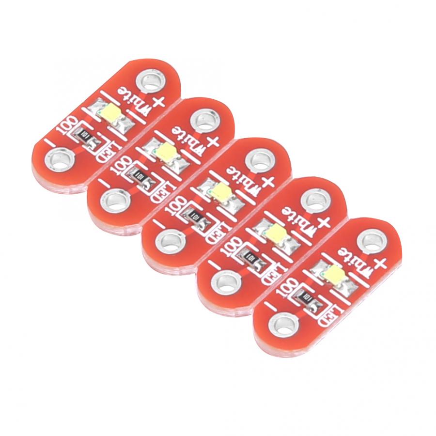 50 Pcs LilyPad LED Module White Wearable Surface-M... – Grandado