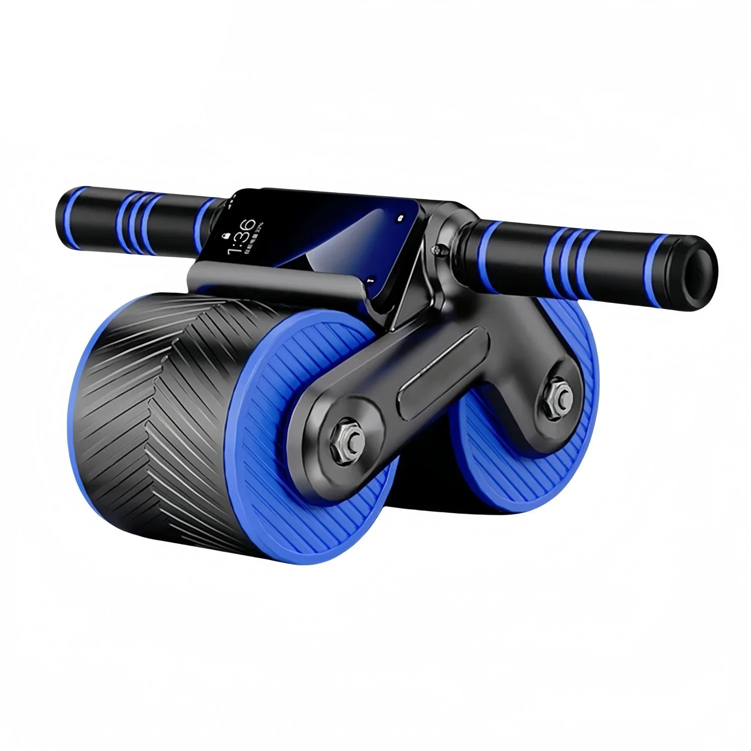 Buikwieltrainer met dubbel wiel Abdominaal fitness... – Grandado