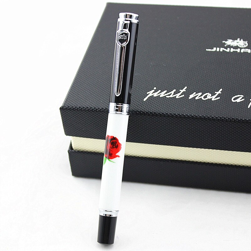 Jinhao 8802 Chinaware Fountain Pen Blossom Bird Pa... – Grandado