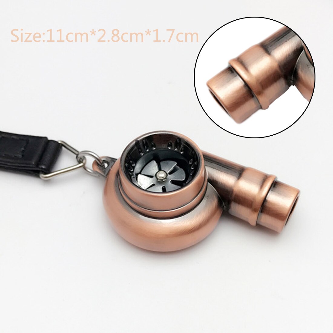 Dewtreetali Real Whistle Sound Turbo Keychain Slee... – Grandado