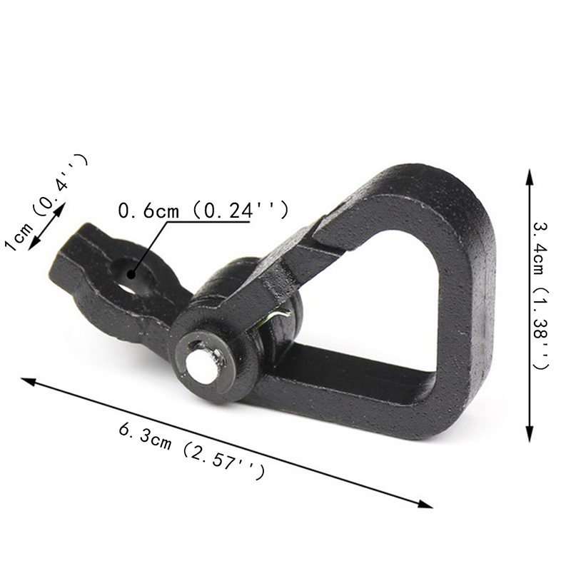 1 stks motorfiets haak fietshelm lente slot hanger... – Vicedeal