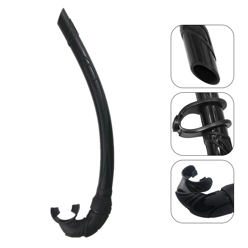Silicone snorkel tube Diving Dry Snorkel Underwate... – Vicedeal