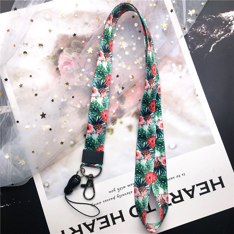 Mobile Phone Strap Flower Lanyard Neck Strap For K... – Vicedeal