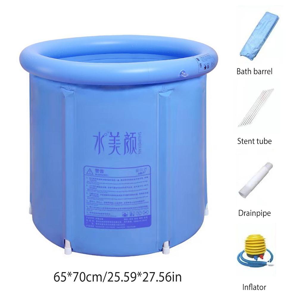 Gonflable épaissir la baignoire en plastique PVC b... – Grandado