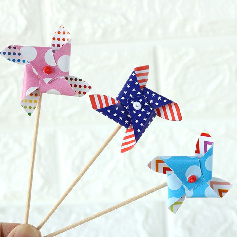10 Pcs/Lot Paper Windmill Cake Baking Dessert Tabl... – Grandado