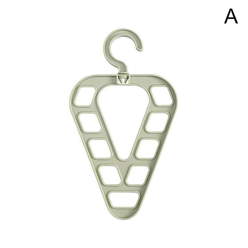 Colgador de plástico con 9 agujeros, multifunción,... – Grandado