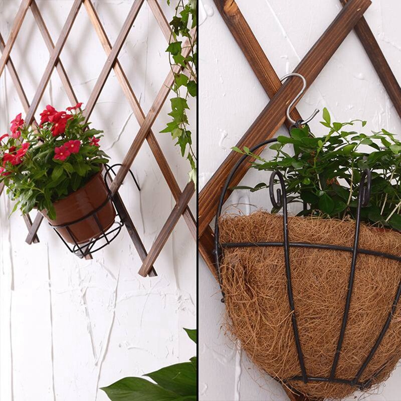 Expanding Wooden Garden Wall Fence Panel Plant Cli... – Vicedeal