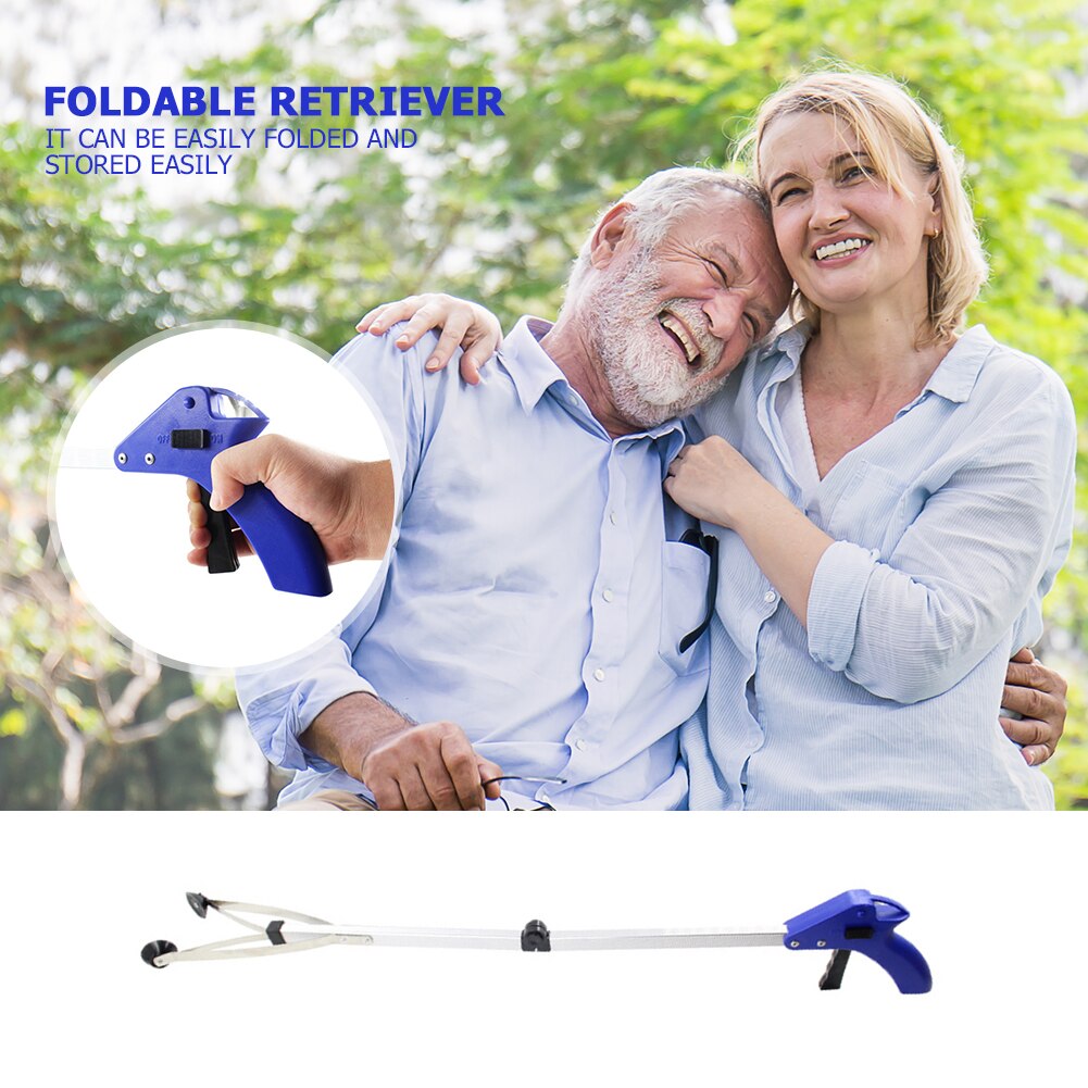 Foldable Litter Reachers Pickers Pick Up Tools Gri... – Grandado