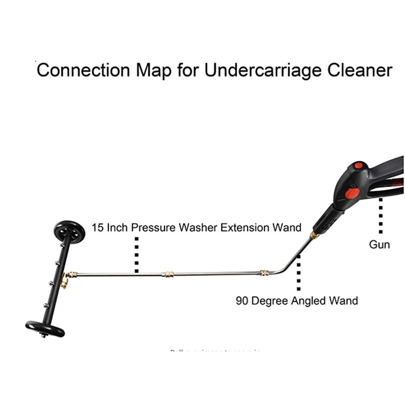 Pressure Washer Undercarriage Cleaner - Under Car ... – Vicedeal
