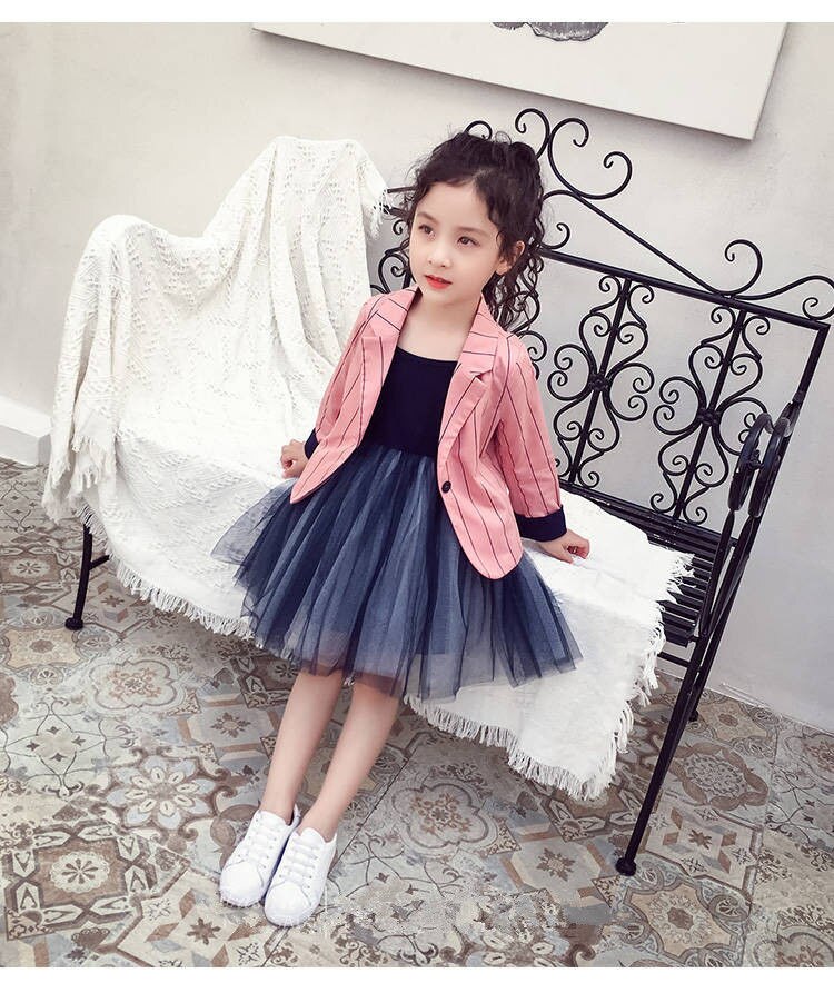 girls suit jackets foreign princess big children a... – Grandado