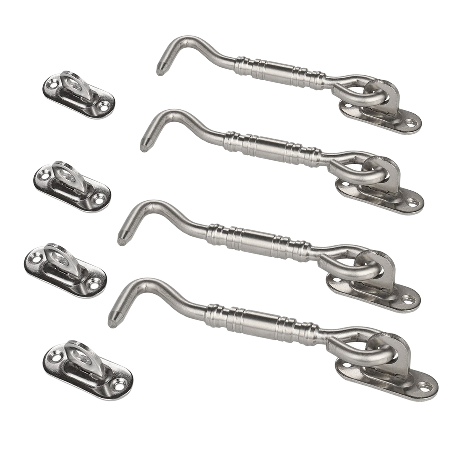 Stainless Steel Cabin Hook Eye Shed Gate Door Latc... – Grandado