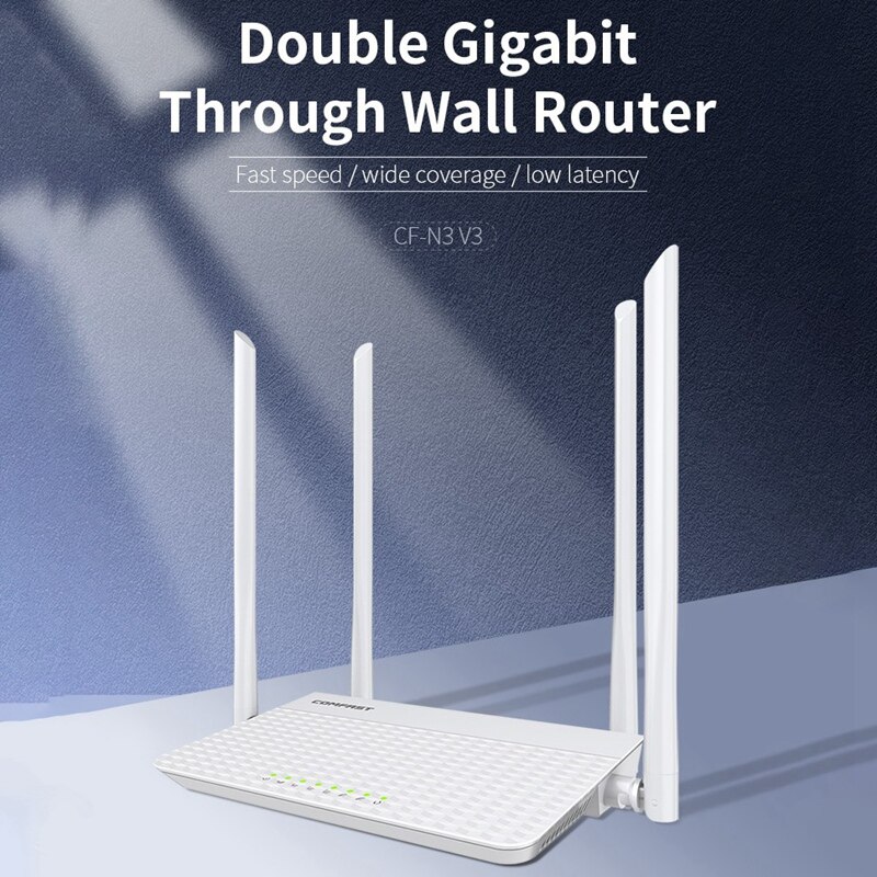 N3 V3 Wireless Router, 1200M Home Through-Wall WiF... – Grandado