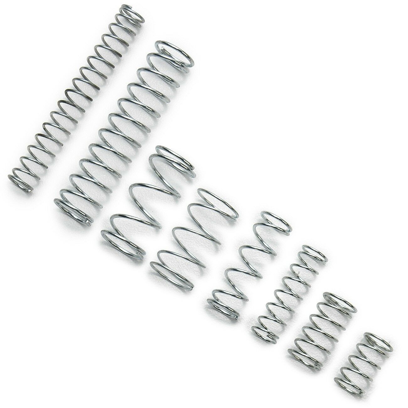 200pc Spring Assortment Set | Zinc Plated Steel Co... – Vicedeal