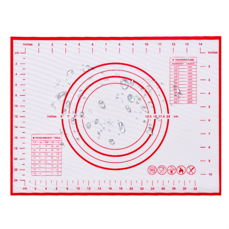 Non-stick Silicone Macaron Baking Mat Kneading Mat... – Grandado