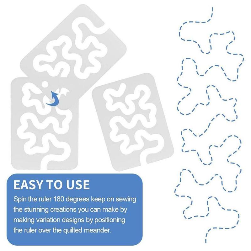 Quilten Patchwork Template Acryl Heerser Thuis Naa... – Grandado