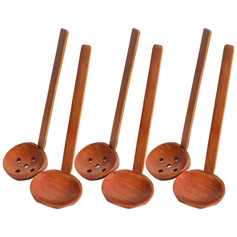 Long Handle Large Spoon Ramen Spoon Tortoise Shell... – Grandado