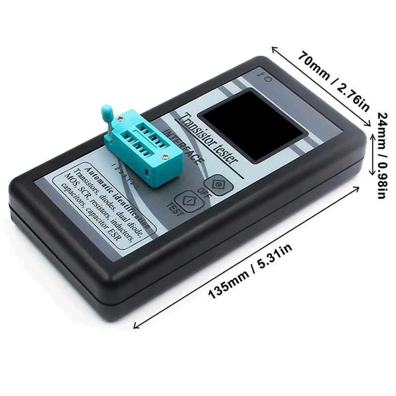 M328 Transistor Tester Diode Triode Capacitance Me... – Grandado