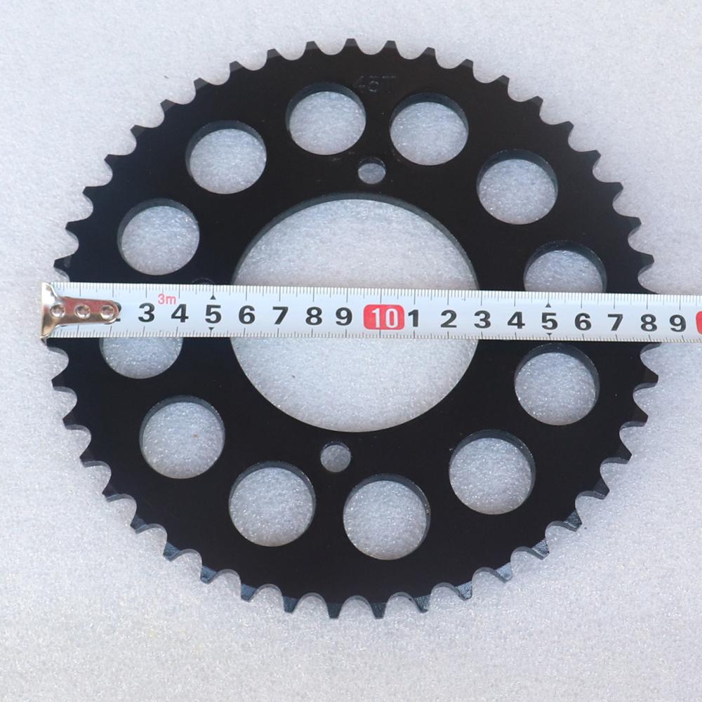 420 Chains 45T 76mm Motorcycle Chain Sprockets Rea... – Vicedeal