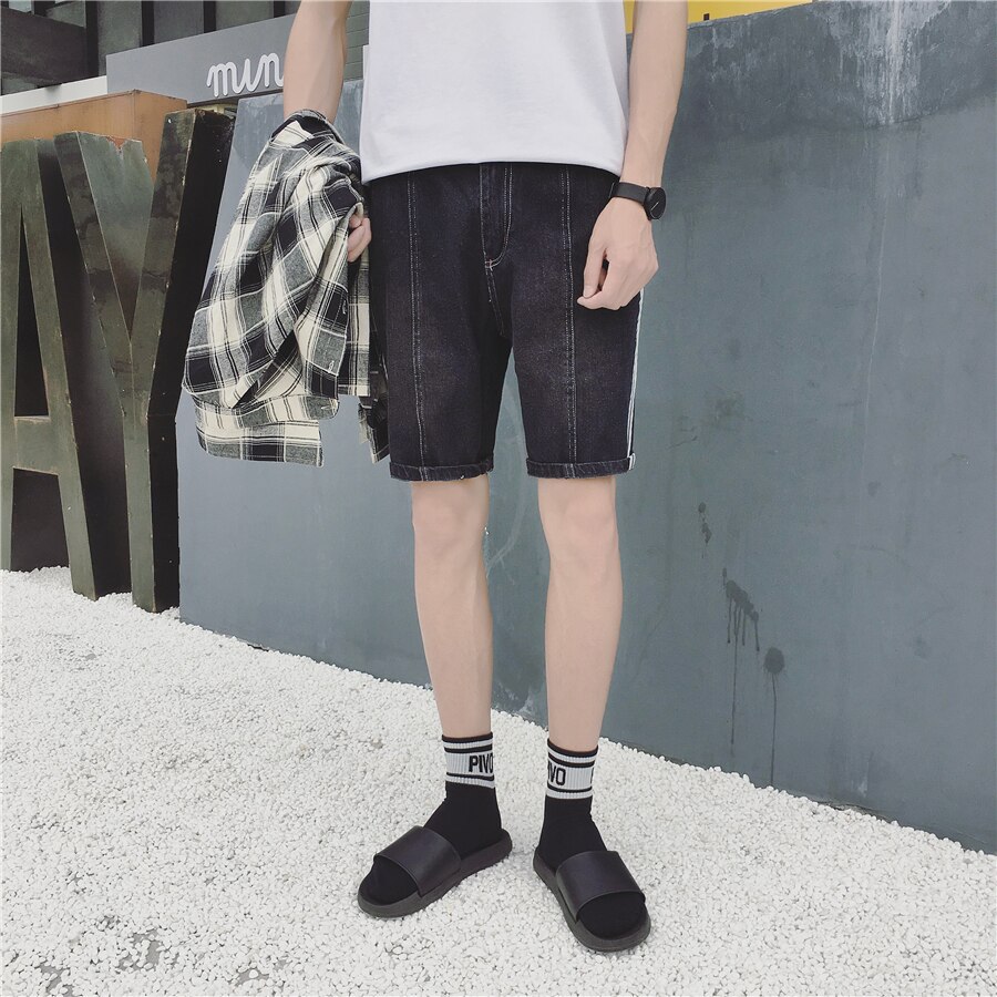 shorts jeans men short homme ete summer denim casu... – Grandado
