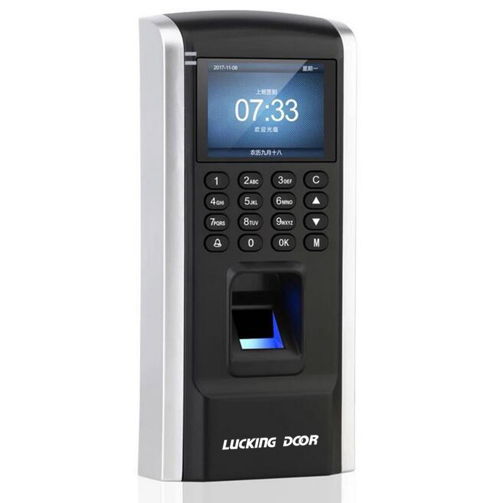 Keypad fingerprint access control employee attenda... – Vicedeal