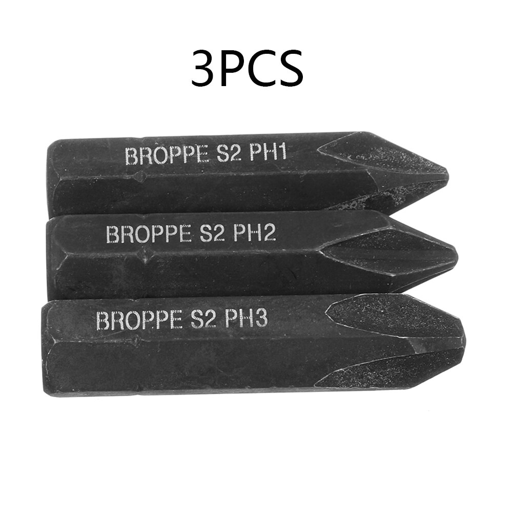 3pcs Screwdriver Bits(PH1 PH2 PH3) Shock Resistanc... – Grandado