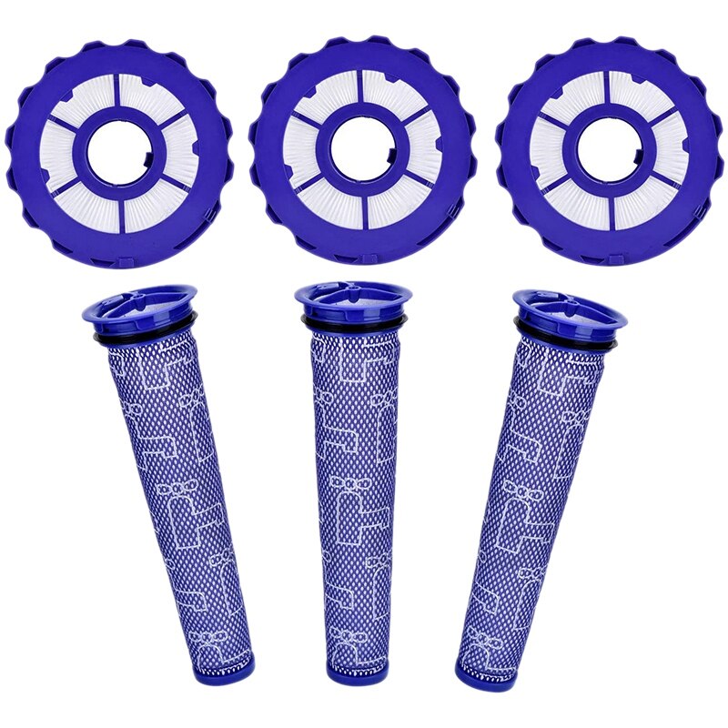 3 Pcs Filter Kits Replacement HEPA Post-Motor Filt... – Vicedeal