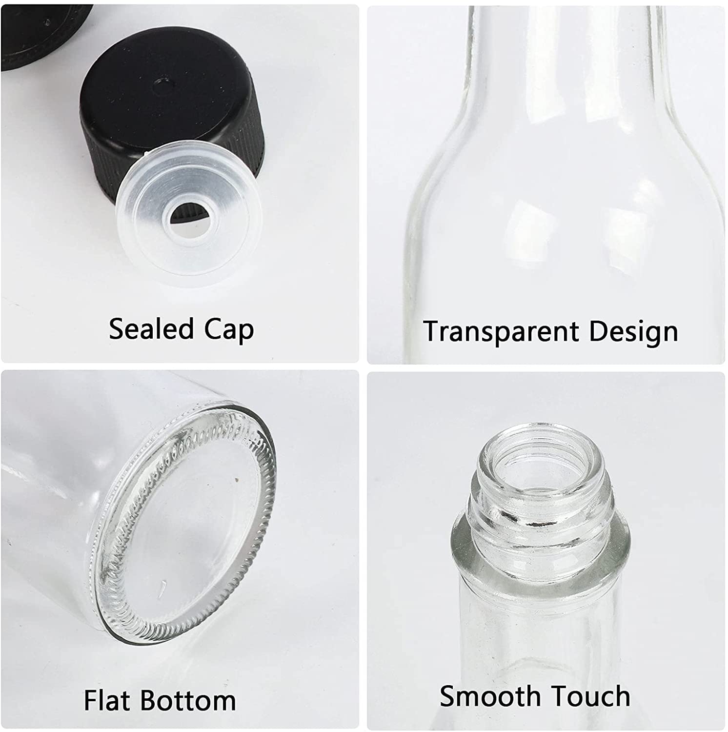 5 Oz 150 Ml 250 Ml Sauce Woozy Bottles Empty Clear... – Grandado