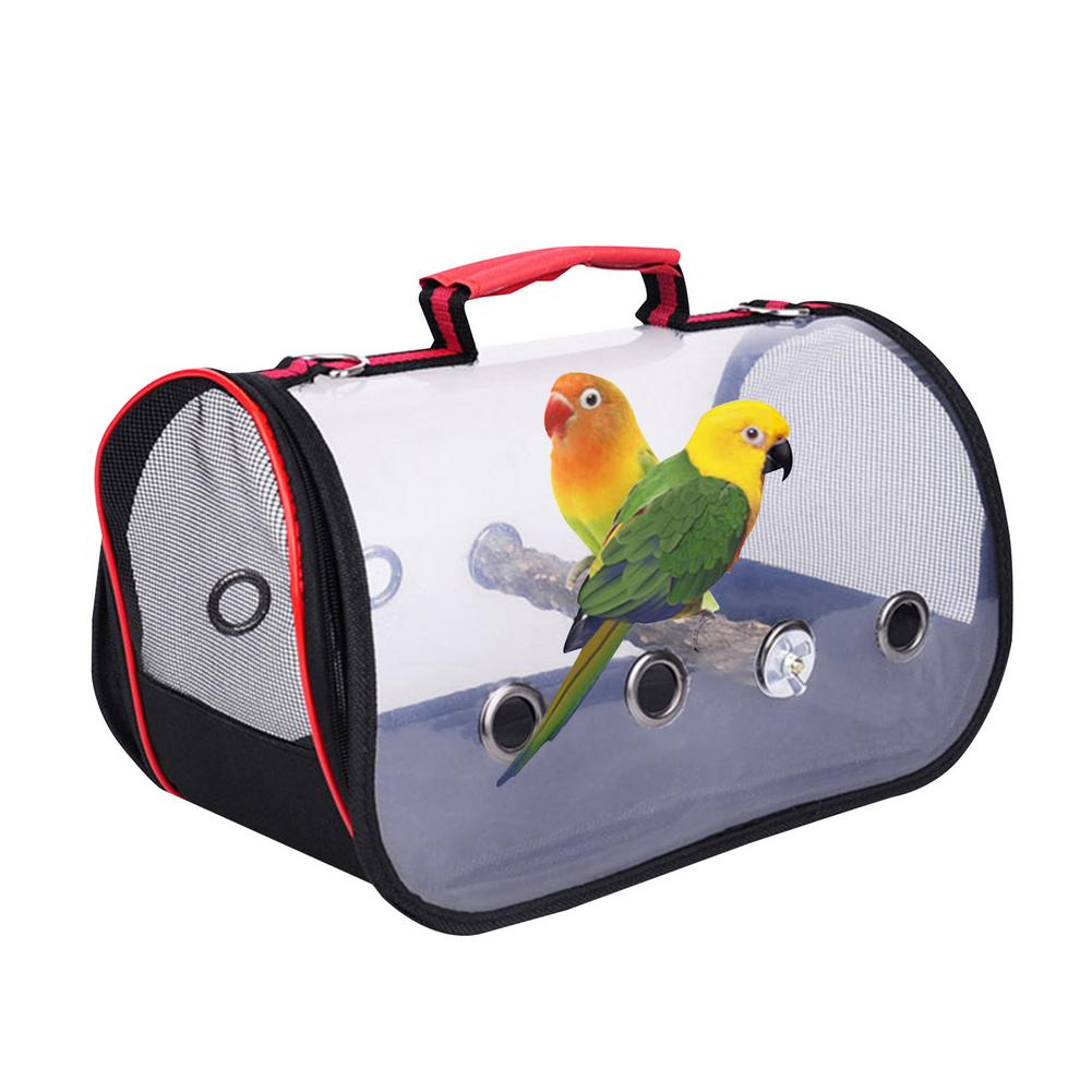 Transparent Bird Cage Parrot Carrier Travel Bag Ca... – Vicedeal