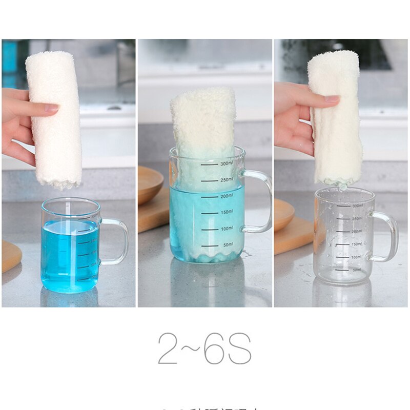 1PC Cute Velvet Hand Towels Absorbent Lint-Free Cl... – Grandado