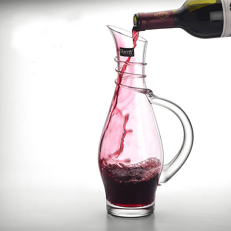 Red Wine Decanter 1000ml Lead-free Crystal Wine Se... – Vicedeal