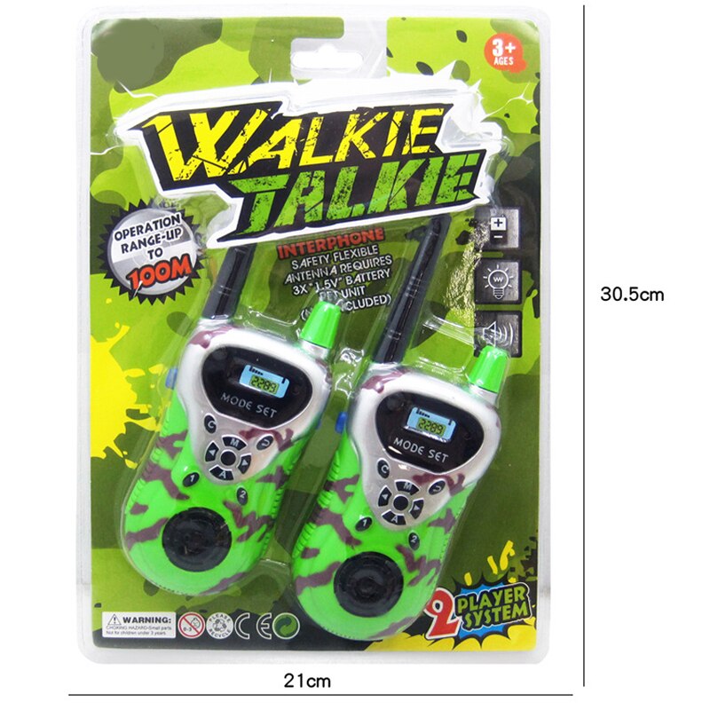 Electronic Walkie Talkie Model Intercom Toys Walki... – Grandado