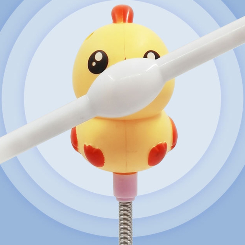 Little Yellow Duck Windmill,Electric Lighting Spin... – Grandado