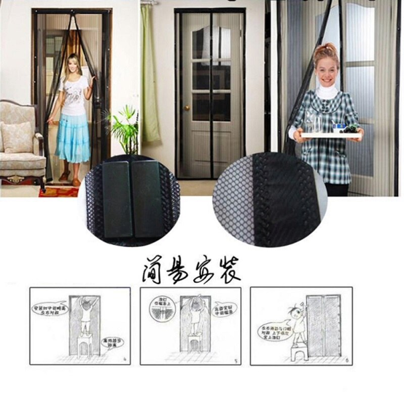 Magnetic Soft Stripe Screen Door Summer Anti-Mosqu... – Grandado