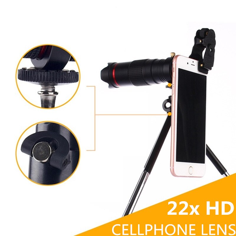 HD 4K 22x Zoom Mobile Phone Telescope Lens Telepho... – Vicedeal