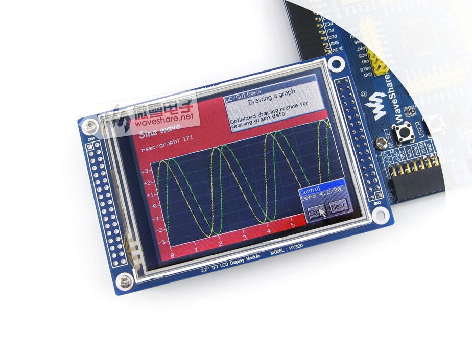 3.2inch Touch LCD (C) 320x240 DOTS Multicolor Grap... – Grandado