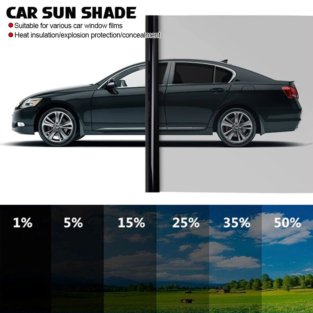 3*0.5M 1/5/15/25/35/50% VLT Window Privacy Tint Fi... – Grandado