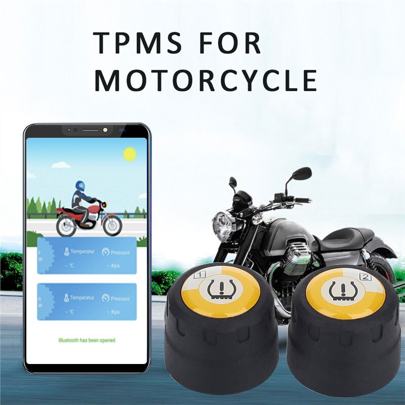 Vehemo Draadloze Bluetooth 4.0 Motorfiets Tpms Ban... – Vicedeal