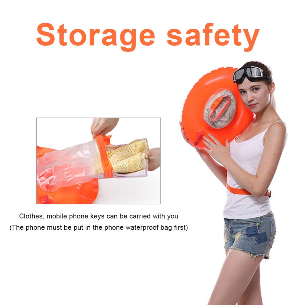 PVC Swimming Buoy Safety Double Airbags Tow Float ... – Vicedeal