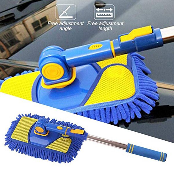 Car Wash Brush Cleaning Mop 180 Degree Rotating Re... – Grandado