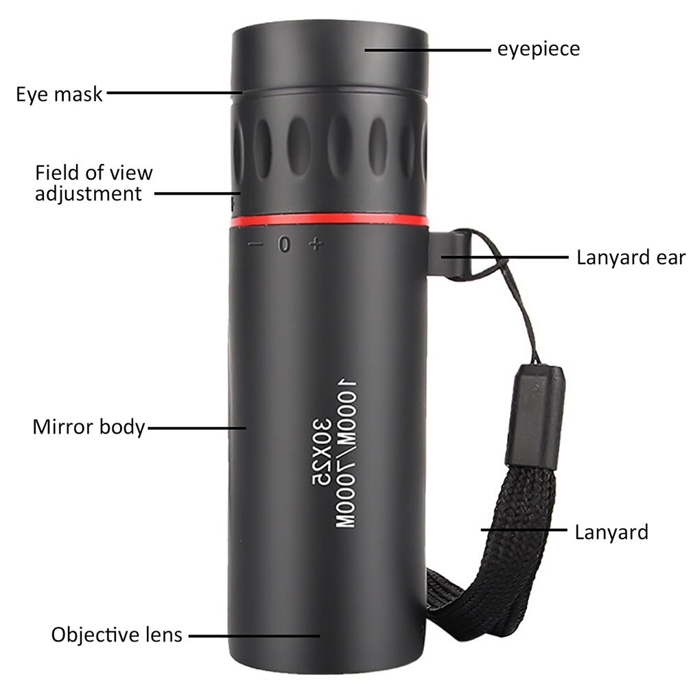 30x25 Monocular Telescope Dual Focus Optics Zoom D... – Vicedeal