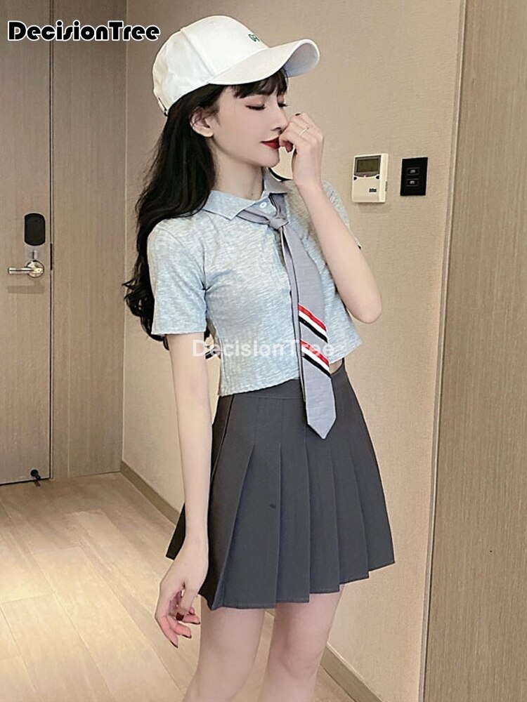 2022 jk uniform short sleeve japanese school unifo... – Vicedeal