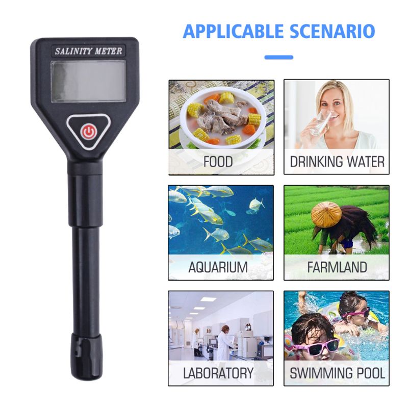 Portable Salinity Meter Salinometer Halometer Seaw... – Grandado