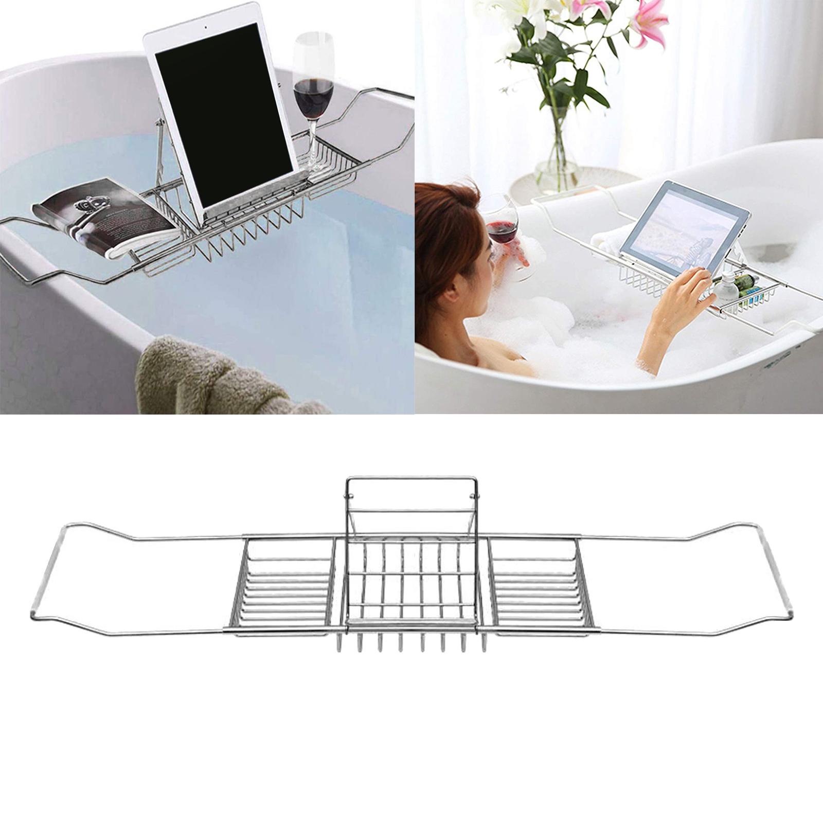 Intrekbare Bad Rek Tafel Lade Organisator Mand Voo... – Grandado