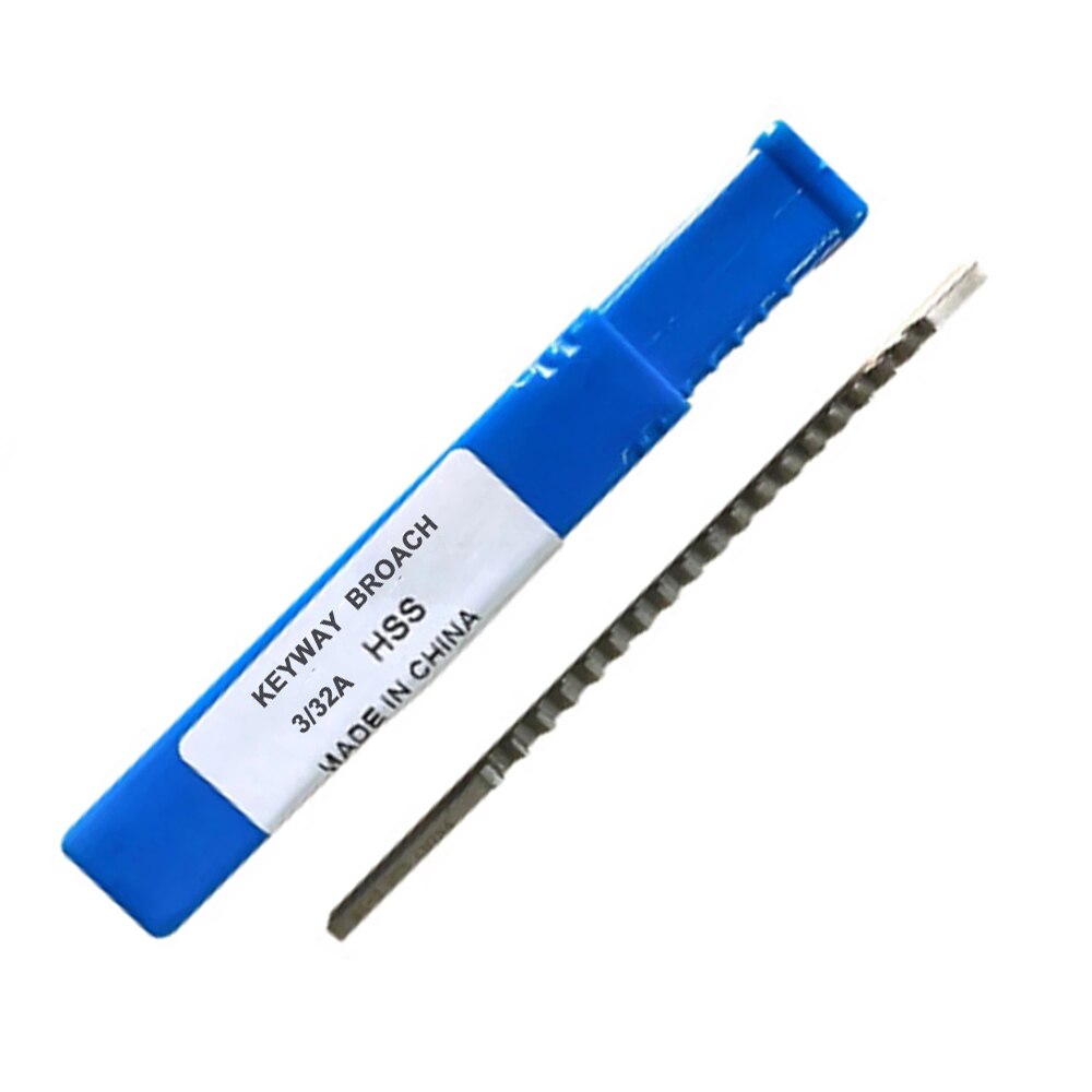 5/32 B Inch Size Push Type Keyway Broach for CNC B... – Grandado