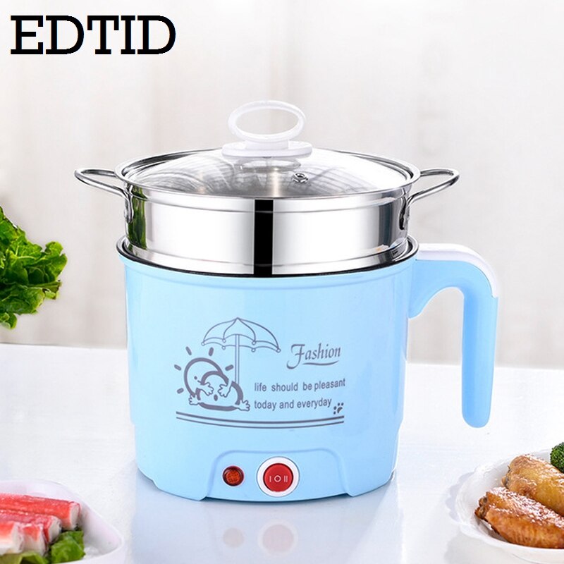 EDTID Mini Electric Cooking Pot With steamer Multi... – Vicedeal