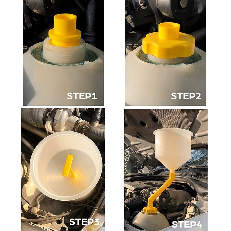 No Spill Coolant Funnel Kit, Spill Free Radiator C... – Grandado