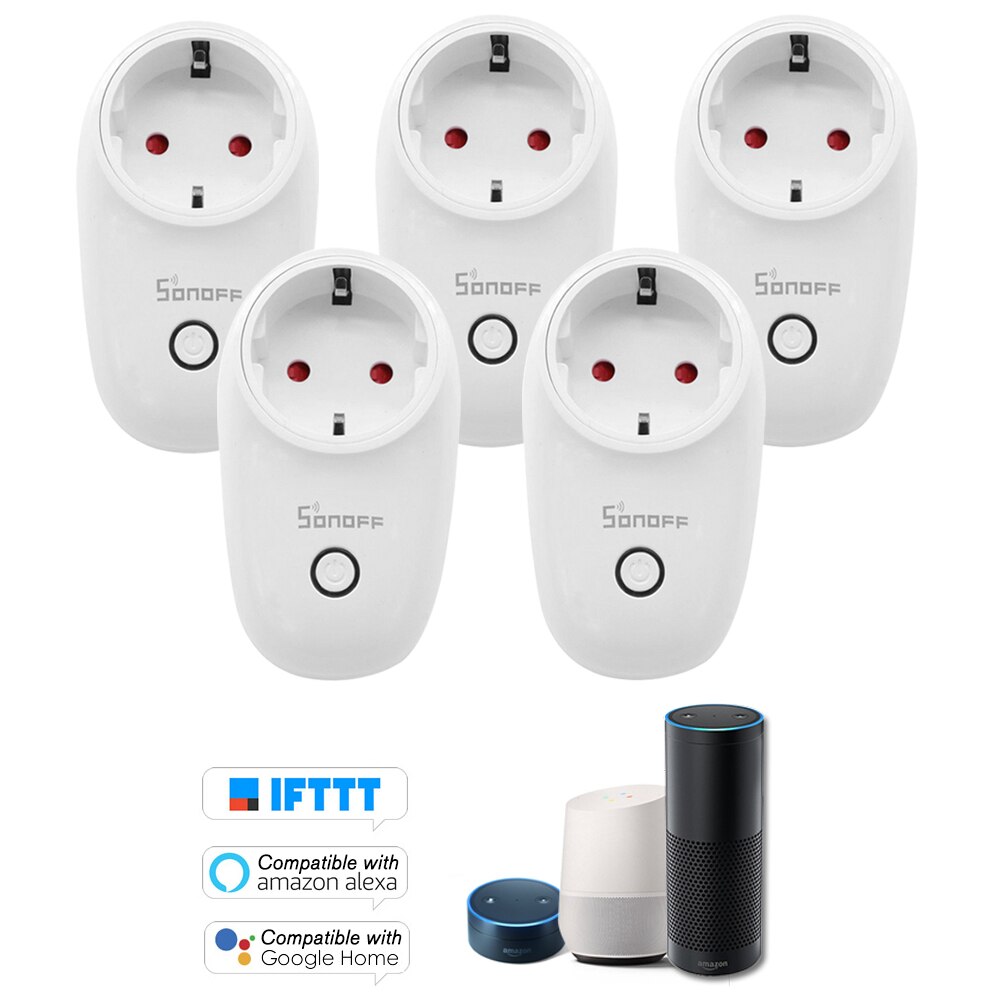 5PCS SONOFF S26 ITEAD Wifi Smart Socket Wireless R... – Vicedeal