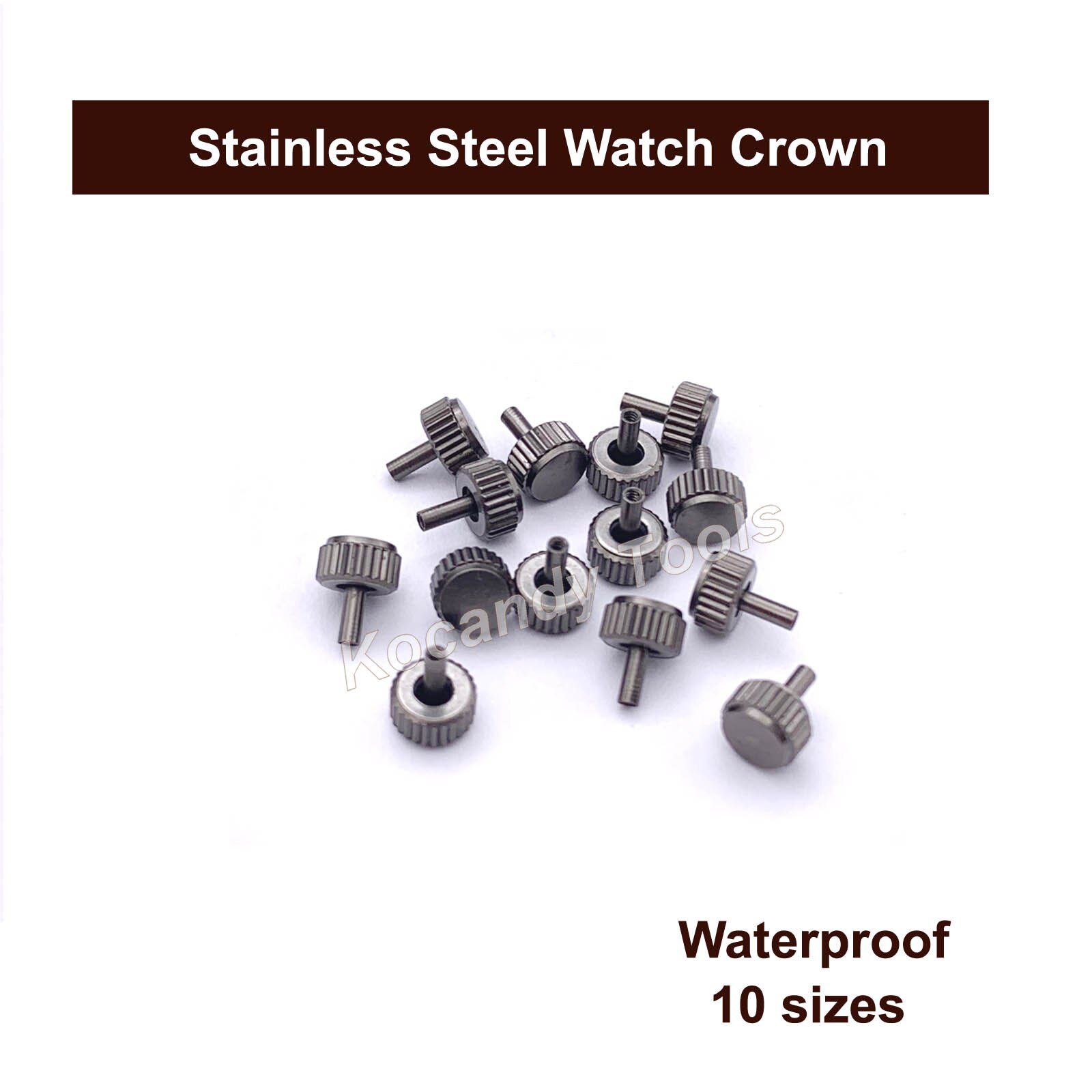 Waterproof Watch Crown Parts Replacement Assorted ... – Grandado
